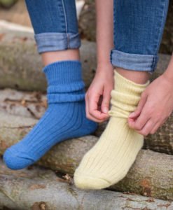 Walking Socks - Alpaca Annie, comfortable with a cushioned sole.