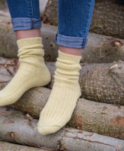 Walking Socks - Alpaca Annie, comfortable with a cushioned sole.